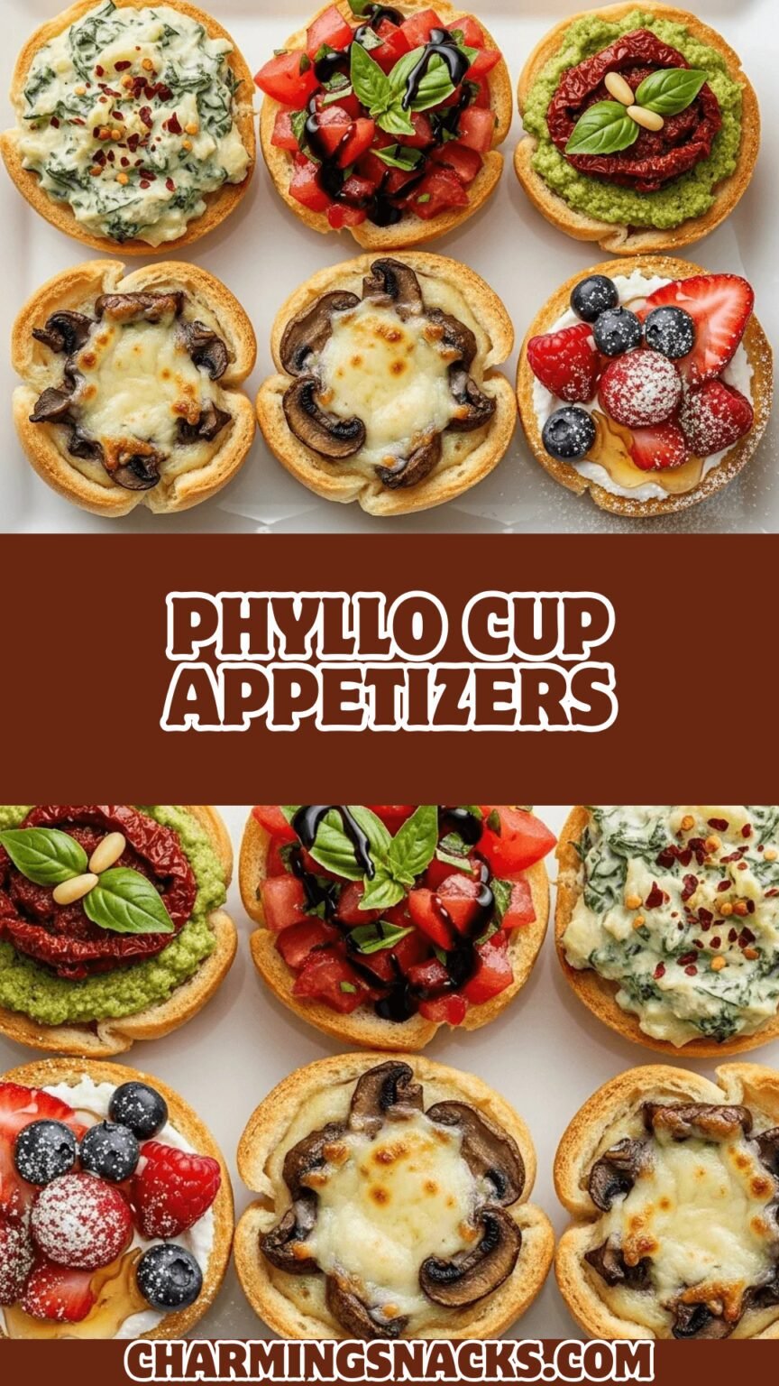 Easy Phyllo Cup Appetizers (5 Delicious Filling Ideas!)