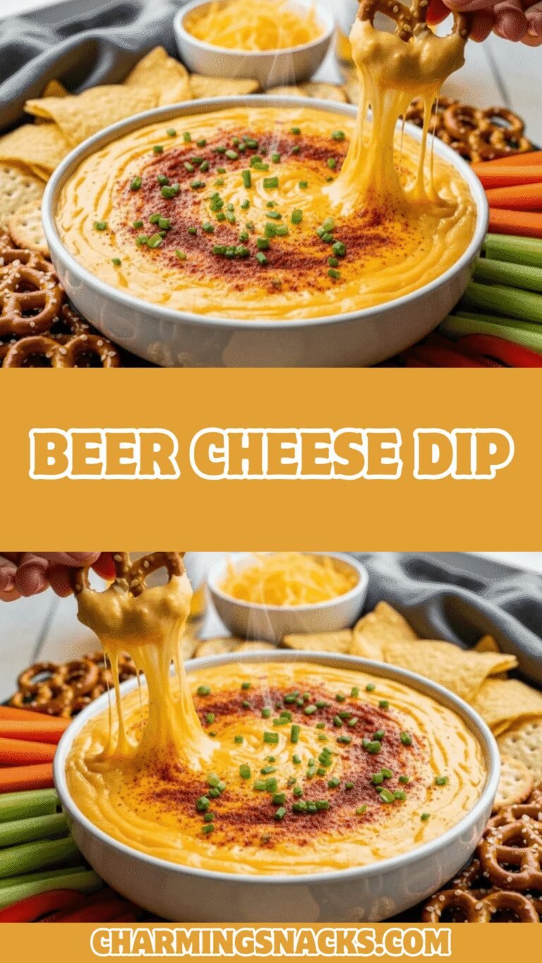Pub-Style Beer Cheese Dip (Easy 15-Minute Recipe!)